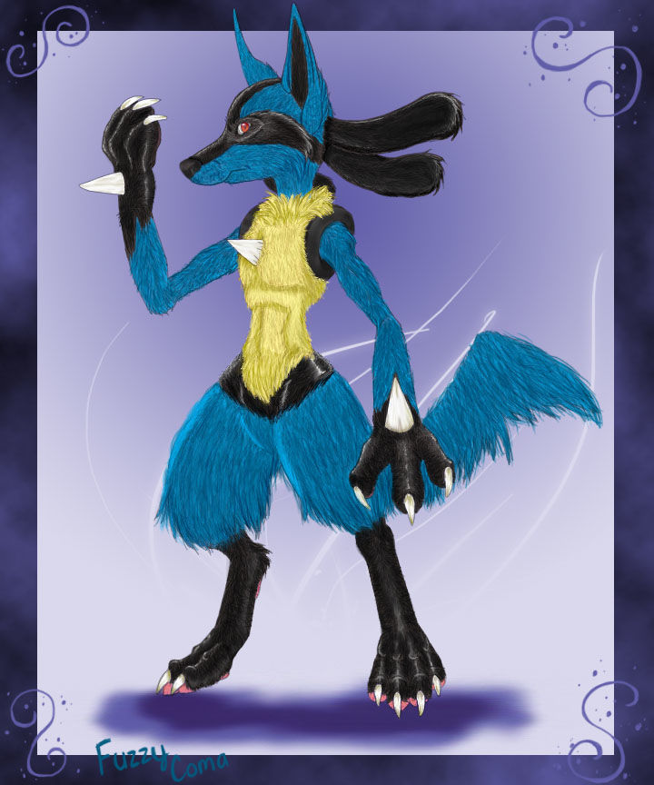 Realistic Lucario