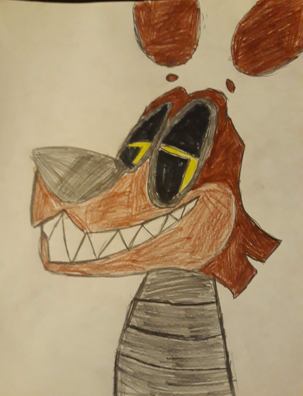 Fnaf Foxy Drawing