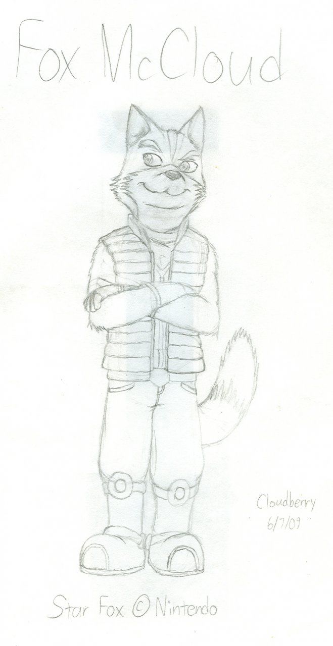 FN - Artwork - Fox McCloud - Head Pilot of Star Fox
