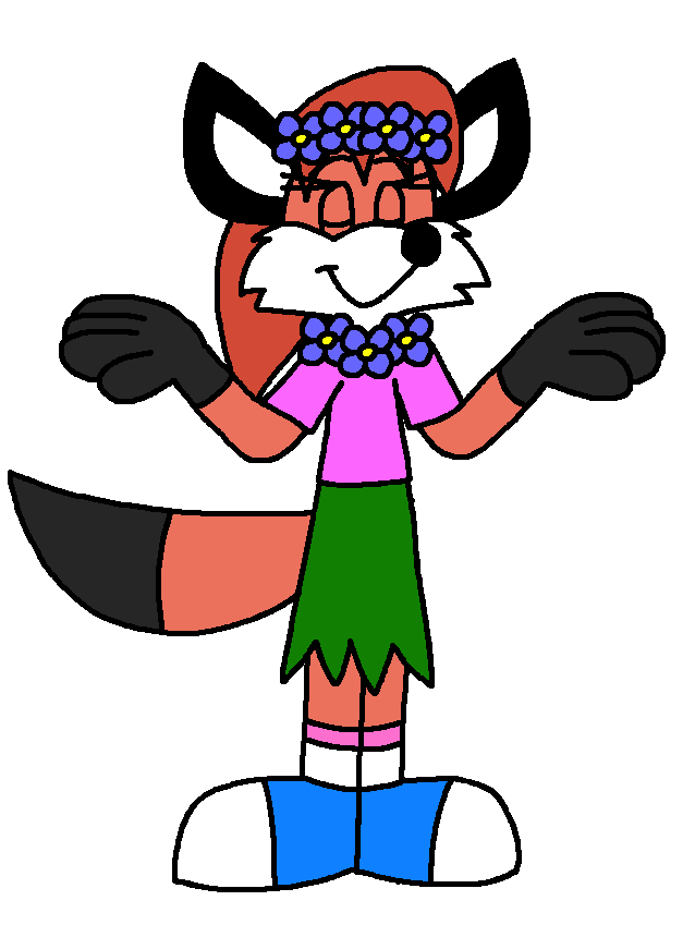 FN - Artwork - Millie the Fox in Hula
