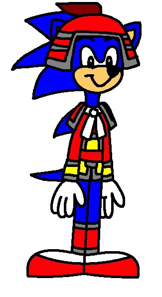 FN - Artwork - Sonic the Hedgehog in Army Outfit