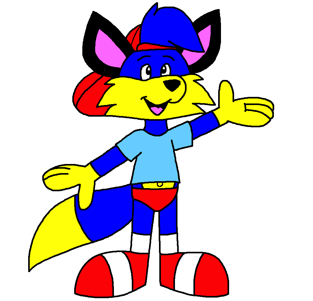 FN - Artwork - Alex the fox pose 24 (Speedo)