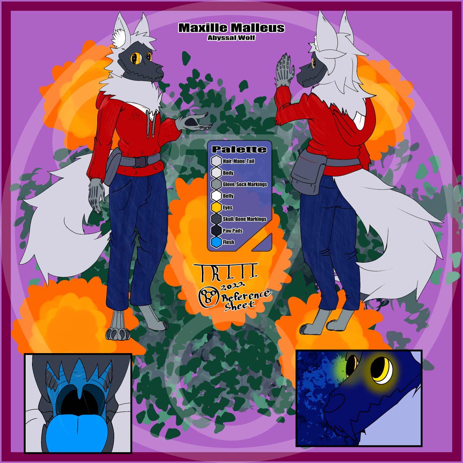 FN - Artwork - Maxille Malleus, the Abyssal Wolf